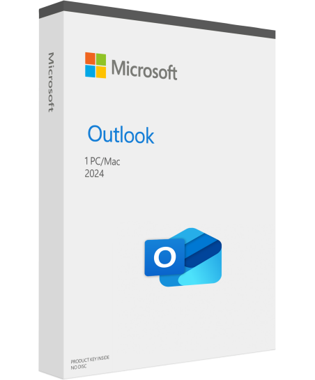 Microsoft Outlook LTSC 2024 (NCE COM BAS PER 1TM) Deutsch/Multilingual ...